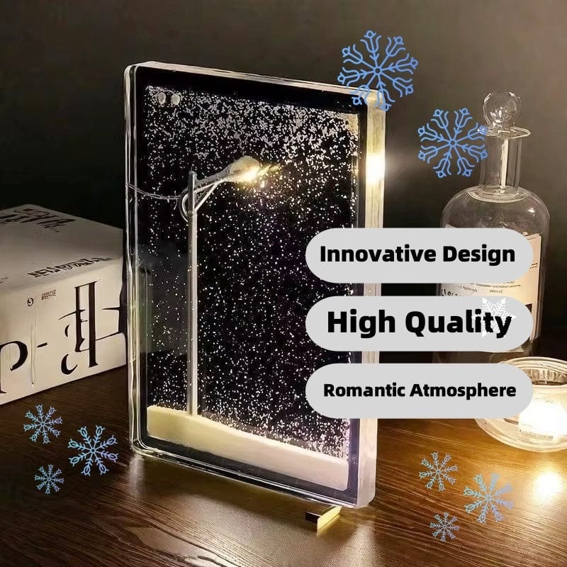 Magic Snowy Landscape Night Light – DIY Christmas Decor – Sprout Health